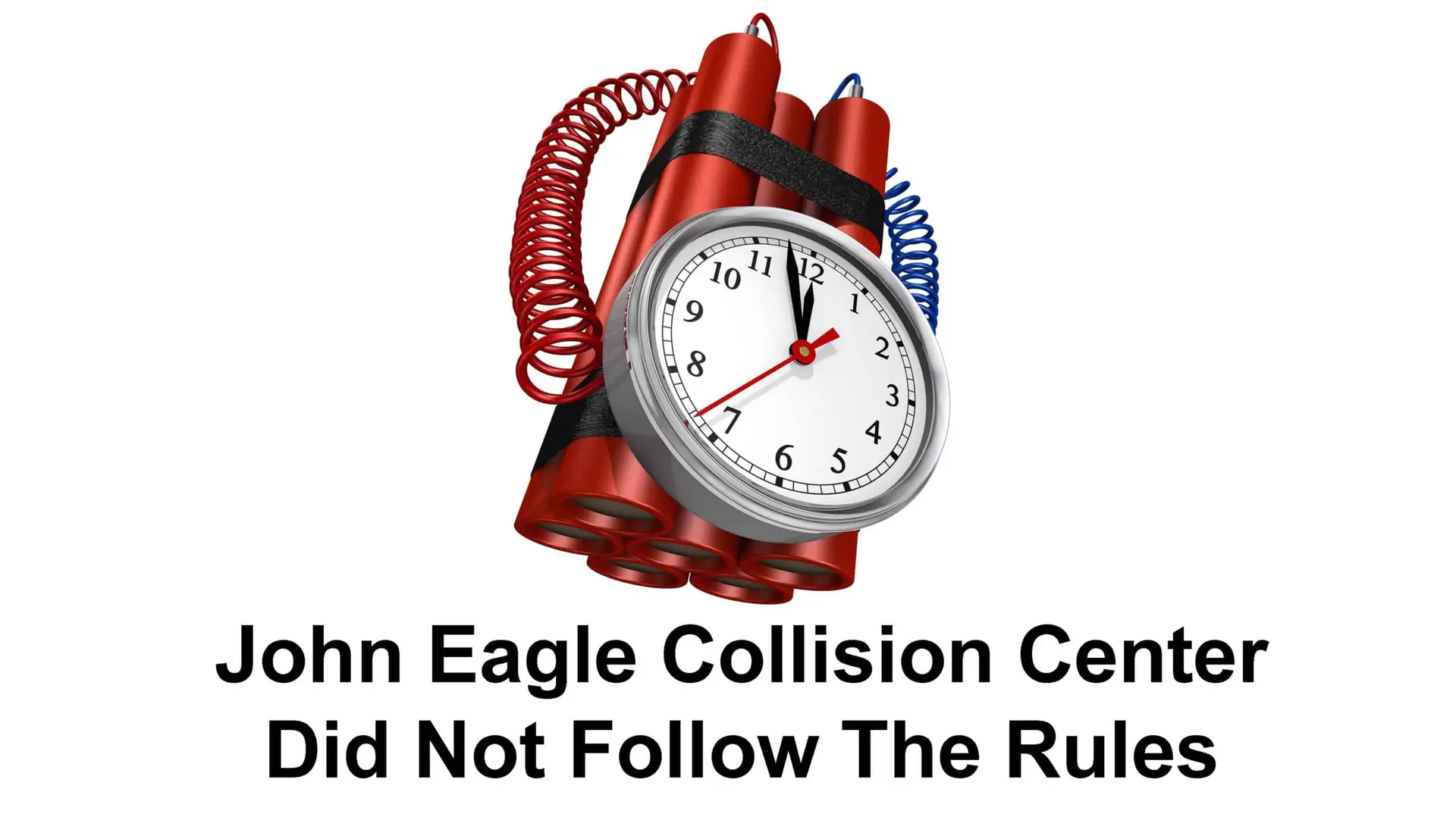 John Eagle Collision Center Profits Over People = Ticking Time Bomb